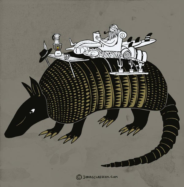 Armadillo Adventure | Jonas Claesson Shop Journal blog