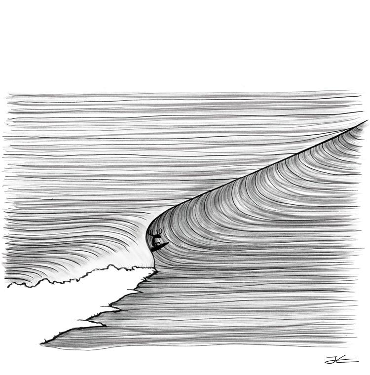 Backhand Gliding - Jonas Claesson Art – Jonas Claesson Shop