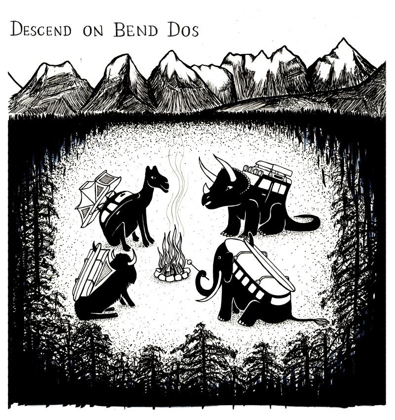 Descend on Bend - Jonas Claesson Art – Jonas Claesson Shop