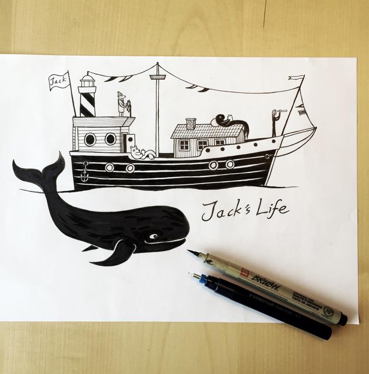 Jack's Life - Jonas Claesson Art – Jonas Claesson Shop