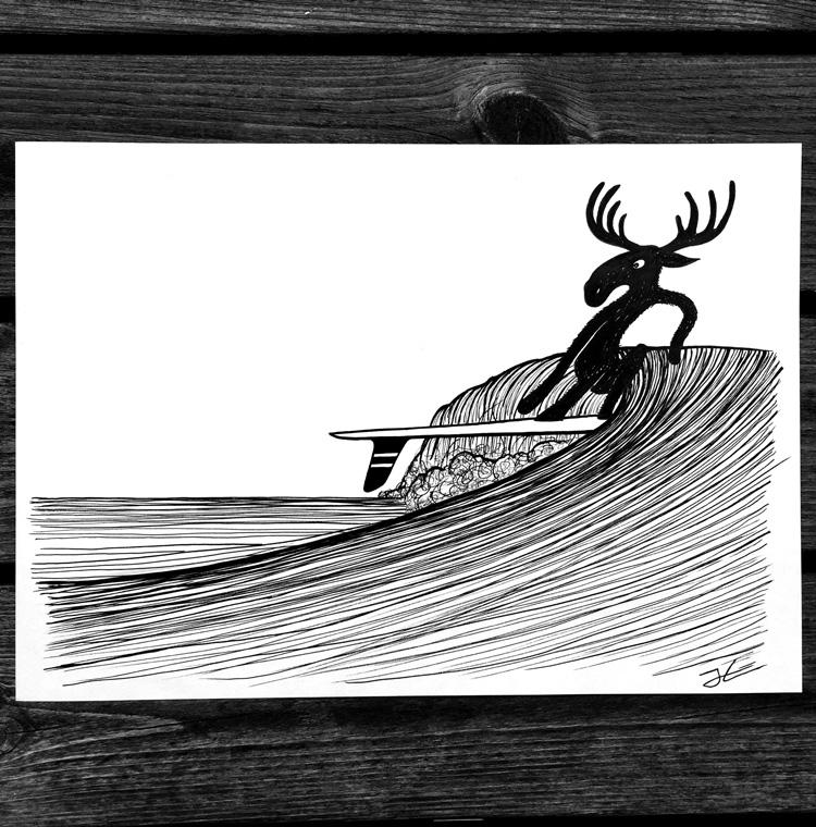 Mexican Surfari - Part 2 - Jonas Claesson Art – Jonas Claesson Shop