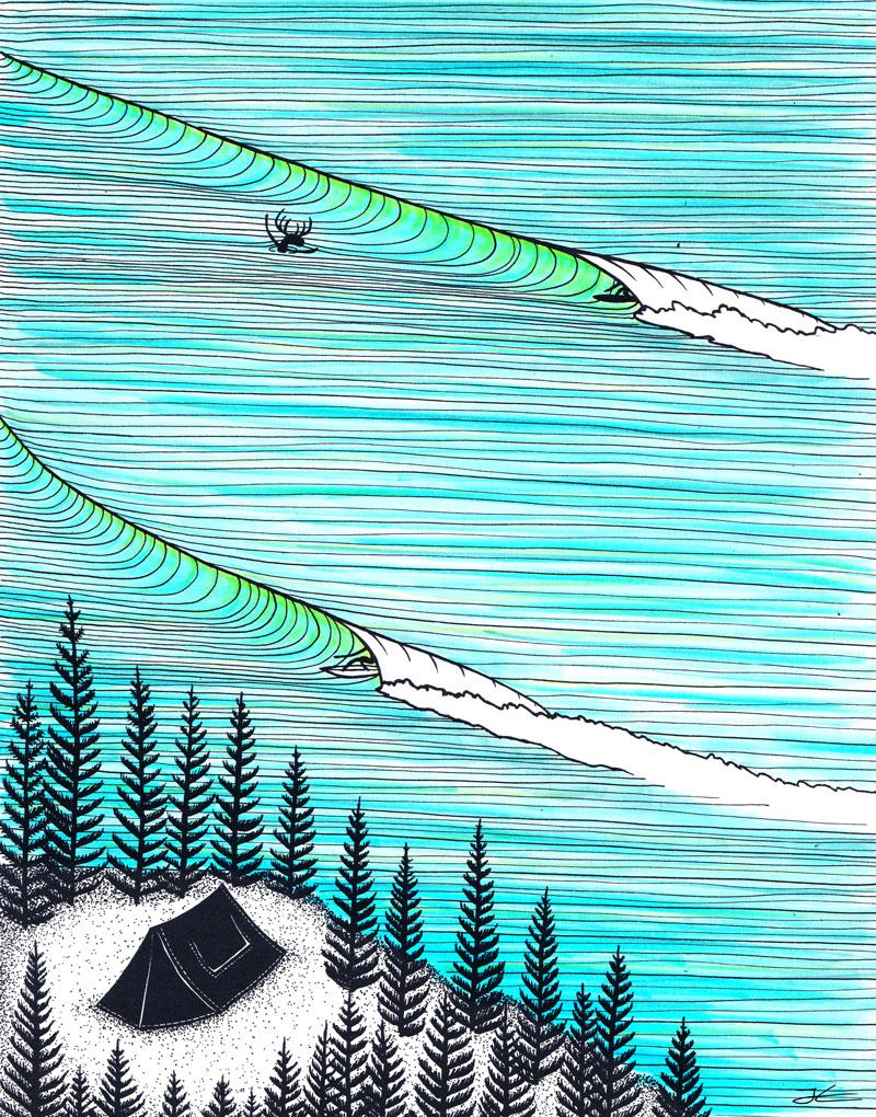 Secret Spot ( in colour ) - Jonas Claesson Art – Jonas Claesson Shop