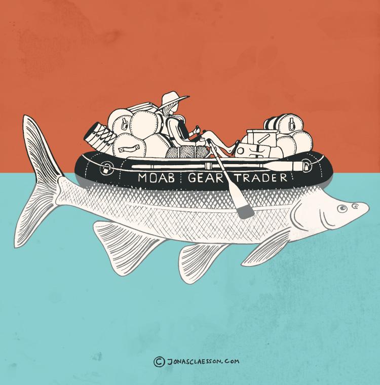 The Humpback Chub - Jonas Claesson Art – Jonas Claesson Shop