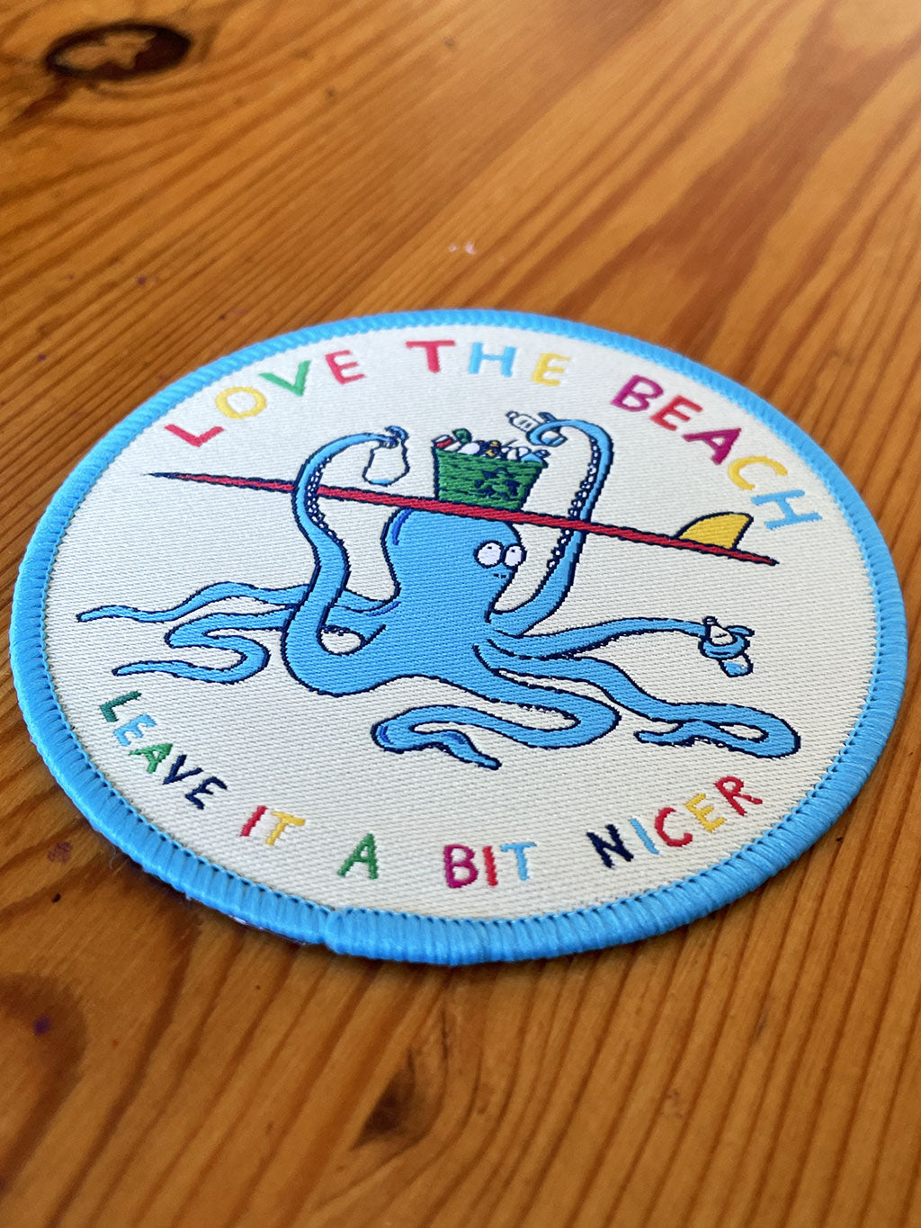 Love The Beach Woven Patch – Jonas Claesson Shop