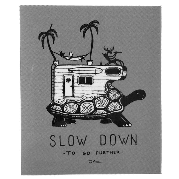 Slow Down Sticker (4 Stickers) – Jonas Claesson Shop
